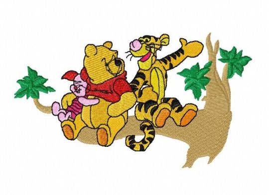 30 Instant Download Pooh Machine Embroidery Designs - Machine Embroidery